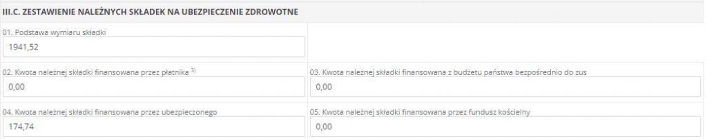 Deklaracja ZUS IMIR - Pomoc serwisu ifirma.pl - Pomoc serwisu ifirma.pl