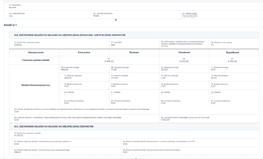 Deklaracja ZUS IMIR - Pomoc serwisu ifirma.pl - Pomoc serwisu ifirma.pl