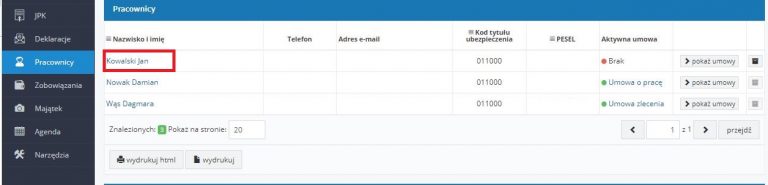 Deklaracja ZUS IMIR - Pomoc serwisu ifirma.pl - Pomoc serwisu ifirma.pl