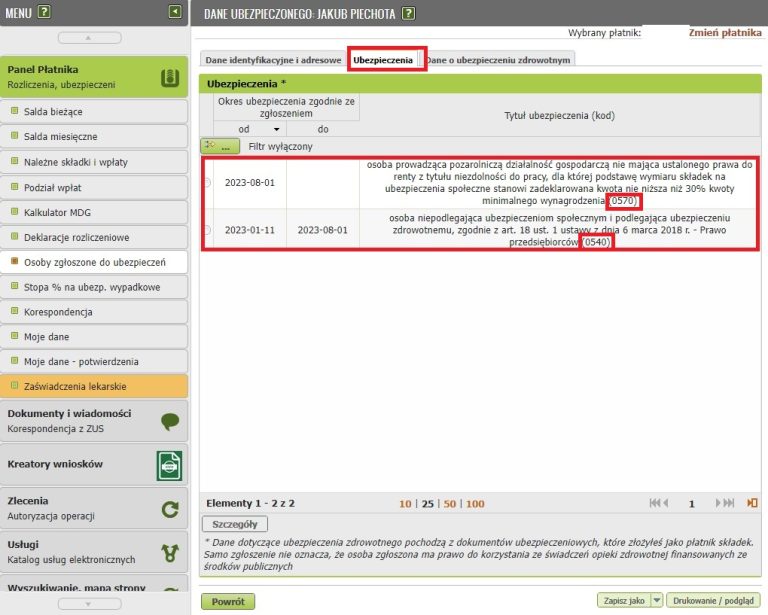 Rejestracja do ZUS - gdzie znaleźć informacje i druki na PUE-ZUS ...