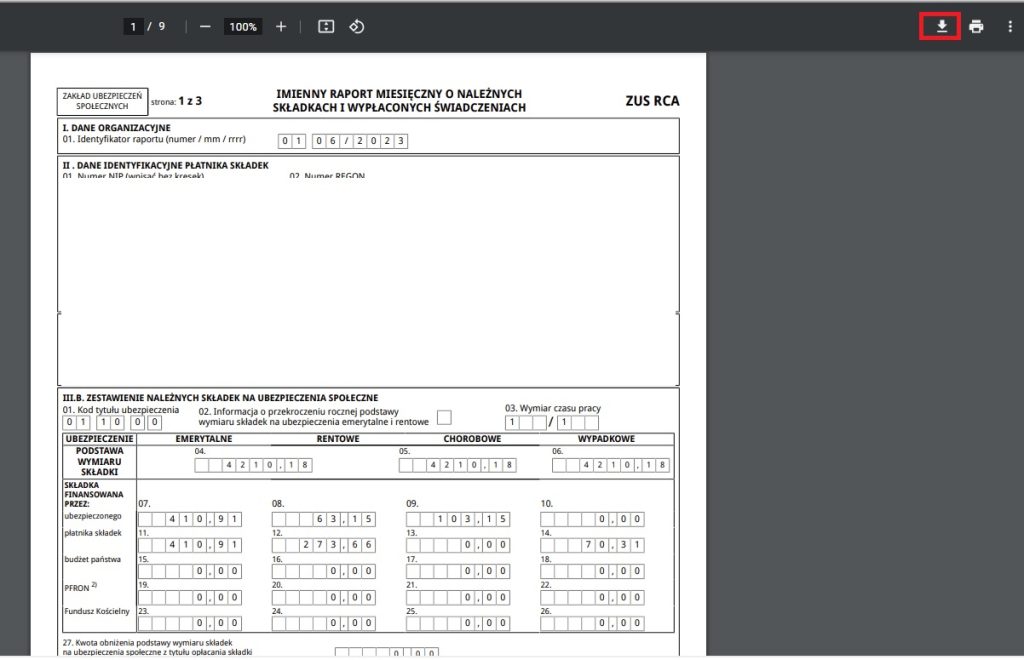Złożone deklaracje ZUS DRA, RCA - gdzie je znaleźć na PUE ZUS - Pomoc ...