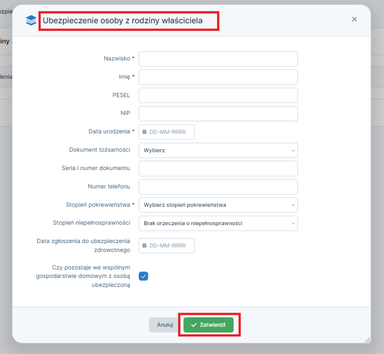 ZUS ZCNA - jak zgłosić do ubezpieczeń członka rodziny przedsiębiorcy ...